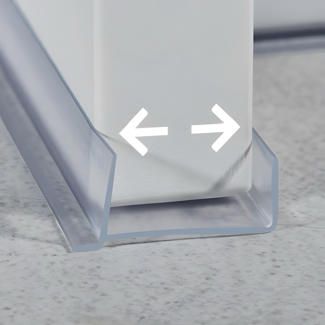 Protect Kitchen Plinths with PVC Sealing Strip